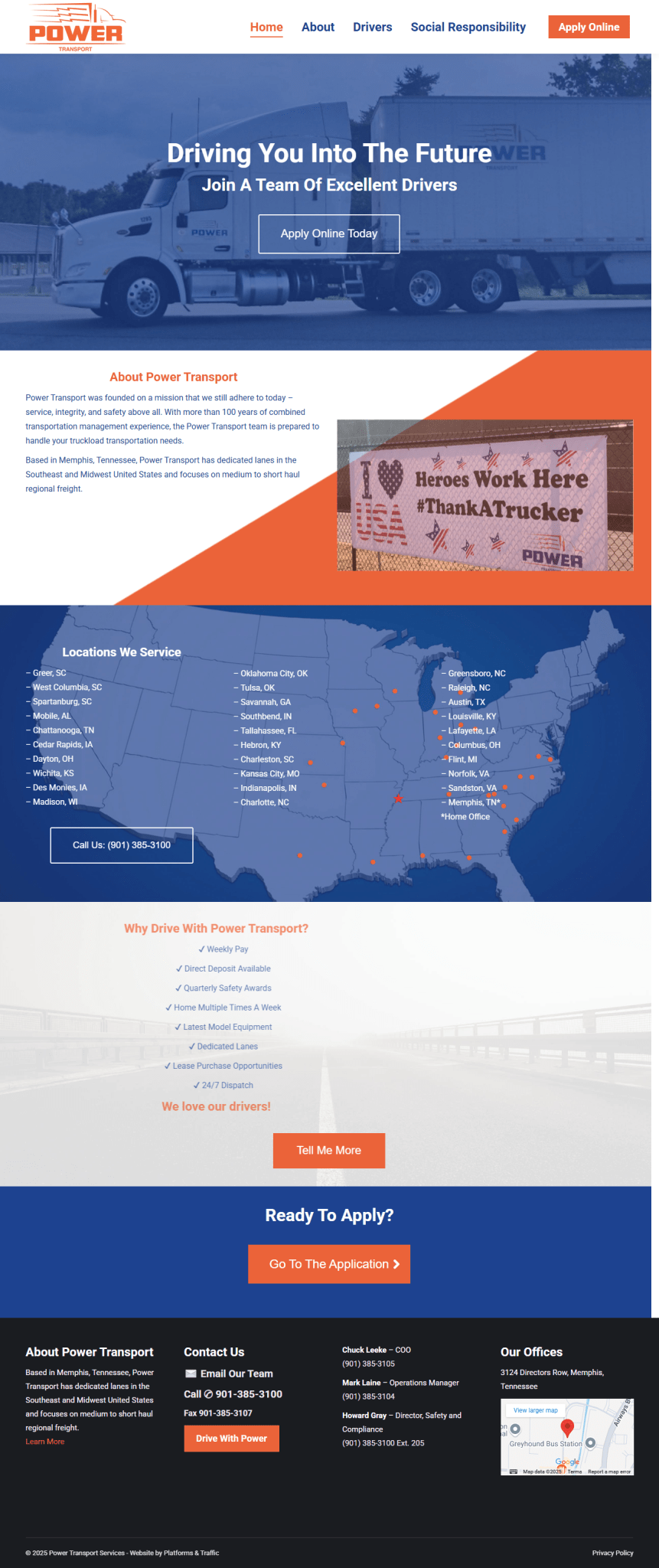 Power Transport: Driving Digital Impact for a Regional Freight Carrier ...